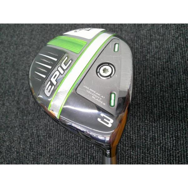 ■種別：フェアウェイウッド　■メーカー：キャロウェイ■モデル：EPIC SPEED　■シャフト：Speeder EVOLUTION VII FW 60(JP)■フレックス：S　■ロフト：15■本数：1　■番手：3W■長さ：42.75　■クラ...