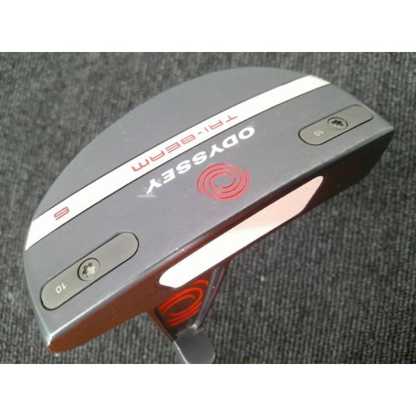 ■種別：パター　■メーカー：オデッセイ■モデル：TRI-BEAM 6M　■シャフト：STROKELAB 70C RED■フレックス：　■ロフト：3■本数：1　■番手：P■長さ：33　■クラブ重量：534■バランス：C3■キックポイント：　■...