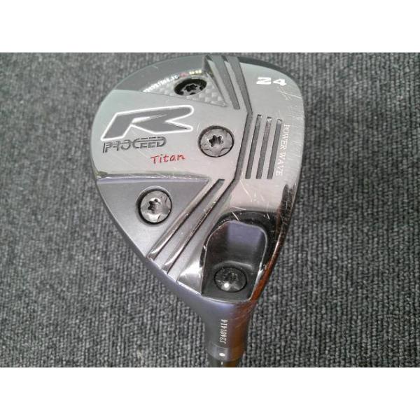 ■種別：ユーティリティ(ロングアイアンを含む)　■メーカー：ジャスティック■モデル：PROCEED DOUBLE-R SB-UT　■シャフト：PROCEED HYBRID SYSTEM 60■フレックス：　■ロフト：24■本数：1　■番手：...