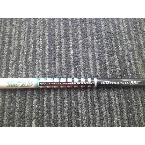■商品詳細種別：シャフトメーカー：グラファイトデザインモデル：Tour AD QUATTRO TECH 55 NEWカラー（S） ピン用スリーブ 44インチ定価：0状態：中古【その他コメント】フレックス：S■トルク：5.5■長さ：44インチ...