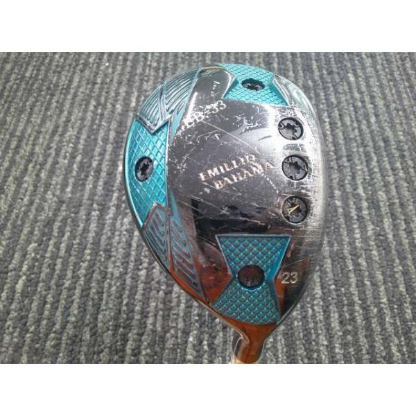 ■種別：ユーティリティ(ロングアイアンを含む)　■メーカー：エミリッドバハマ■モデル：EB-33 ユーティリティ エメラルドグリーン　■シャフト：ATTAS EZ 370-85■フレックス：S　■ロフト：23■本数：1　■番手：23■長さ：...