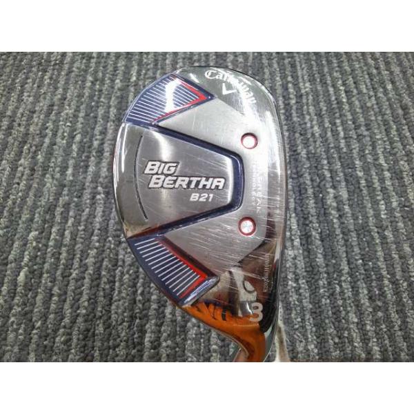 ■種別：ユーティリティ(ロングアイアンを含む)　■メーカー：キャロウェイ■モデル：ビックバーサB21ユーティリティ　■シャフト：EvenFlow 85G HY■フレックス：6.5　■ロフト：19■本数：1　■番手：3H■長さ：39.25　■...