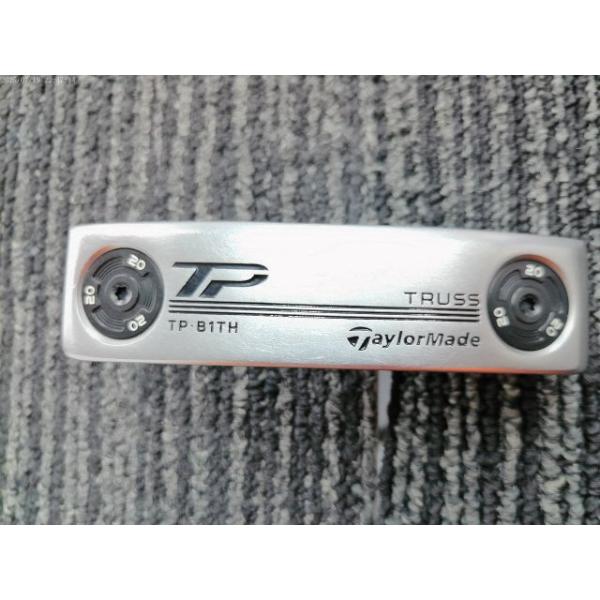 ■種別：パター　■メーカー：テーラーメイド■モデル：TP TRUSS B1TH　■シャフト：オリジナルスチール[34]■フレックス：　■ロフト：3.5■本数：1　■番手：P■長さ：34　■クラブ重量：564■バランス：E3■キックポイント：...