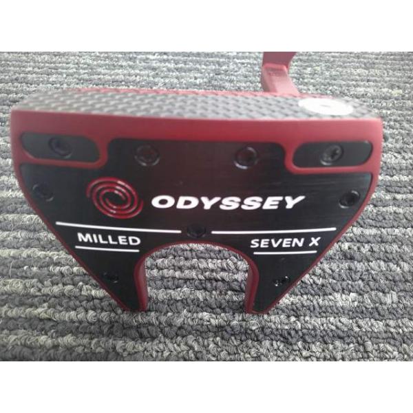 ■種別：パター　■メーカー：オデッセイ■モデル：RED SEVEN X　■シャフト：オリジナルスチール[34]■フレックス：　■ロフト：3.5■本数：1　■番手：P■長さ：34　■クラブ重量：599■バランス：×■キックポイント：　■ヘッド...