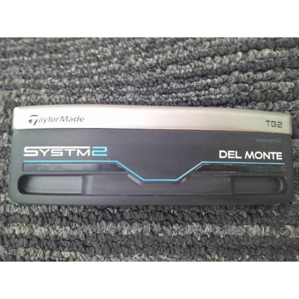■種別：パター　■メーカー：テーラーメイド■モデル：SYSTM2 DEL MONTE TB2　■シャフト：KBS STEPPED CHROME STEEL[34]■フレックス：　■ロフト：3.5■本数：1　■番手：P■長さ：34　■クラブ重...