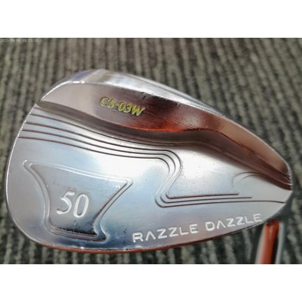 ■種別：ウェッジ　■メーカー：ラズルダズル■モデル：RAZZLE DAZZLE　CS-03W　■シャフト：N.S.PRO MODUS3 TOUR 120 Desigh Tuning■フレックス：S　■ロフト：50■本数：1　■番手：50■長...