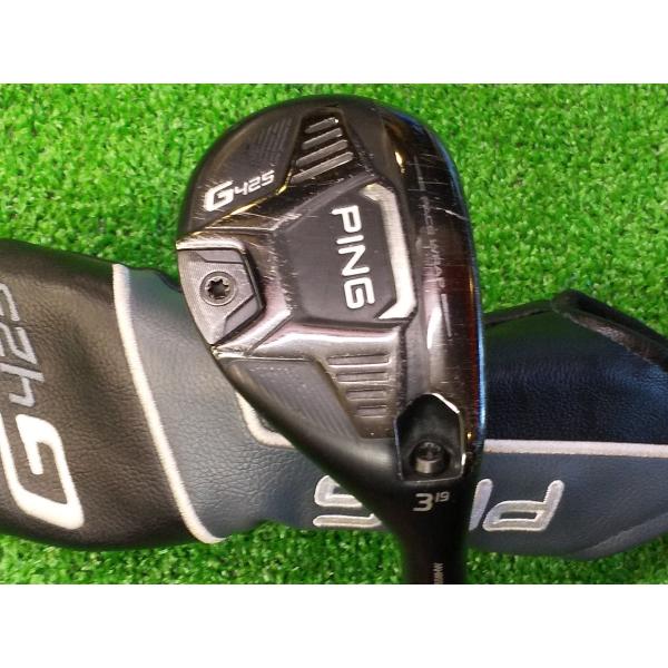 人気 ピン ユーティリティ ハイブリッド PING G425 HYBRID U3 19度 (S) TOUR 173-85 ヘッドカバー付 レンチ無し *MP@1*L*077