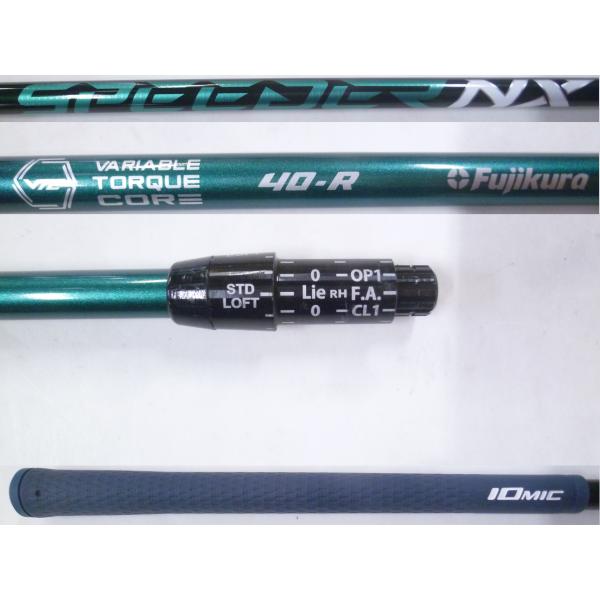 短め 軽量 中古DUNLOPダンロップSRIXONスリクソン ドライバー用 スリーブ付 シャフト単品Speeder NX GREEN 40【S】43インチ強　　 *MP@1*N*223