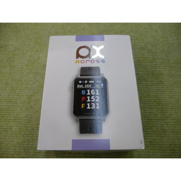 中古良品☆イーグルビジョン EAGLE VISION ACROSS アクロス GPSゴルフナビ 腕時計型 ウォッチ ブラック EV-539BK　　 *MP@1*Q*044