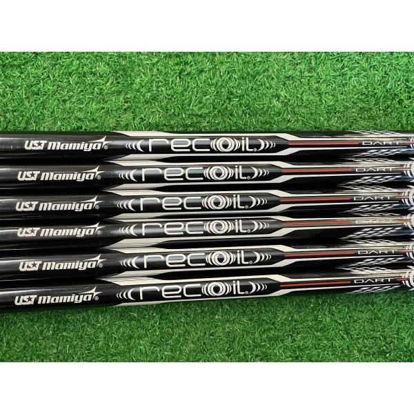 アイアン用カーボンシャフト USTマミヤ リコイルダート 90 (S) 5I用〜PW用 6本セット シャフトラボ recoil dart ■　　 *MP@1*V*087