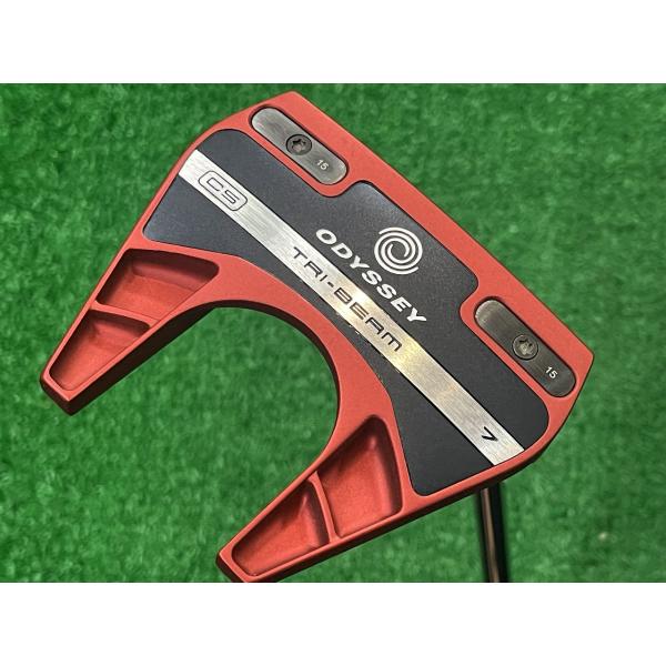 トライビームレッド#7CSパター 34インチ オデッセイ TRI-BEAM RED ODYSSEY センターシャフト ■　　 *MP@1*V*087