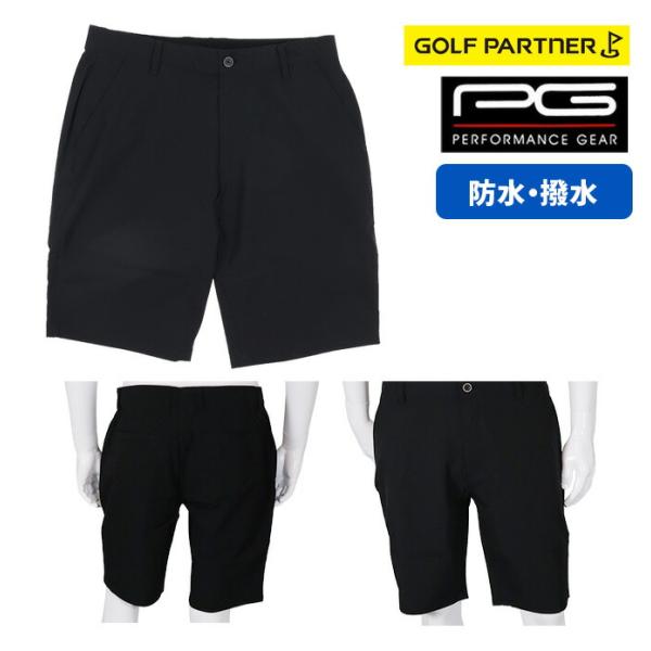 PG パフォーマンスギア ゴルフ ウェア メンズ ストレッチ 撥水 ショートパンツ 25SS PG5TTC07シャリ感のあるナイロン+ポリエステル生地に、ストレッチ・撥水機能付きで汗ばむ季節にもおすすめ。素材:ナイロン88%/ポリウレタン1...