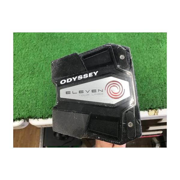 中古　Nランク　オデッセイ　ＥＬＥＶＥＮ　ＥＬＥＶＥＮ　ＴＯＵＲ　ＬＩＮＥＤ　３２インチ　レディース　パター　ＳＴＲＯＫＥ　ＬＡＢ 　フレックスその他 ロフト角:3.00