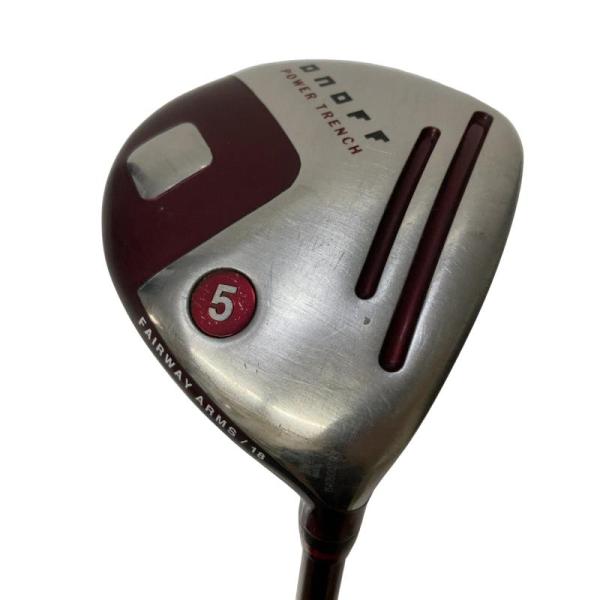 中古　Cランク　ダイワ（グローブライド）　ＯＮＯＦＦ　ＯＮＯＦＦ　ＡＲＭＳ（２０１６）　ＡＫＡ　５Ｗ　フェアウェイウッド　ＳＭＯＯＴＨ　ＫＩＣＫ　ＭＰ−５１６Ｆ 　フレックスＳＲ ロフト角:18.00