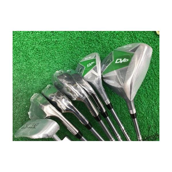 中古　Nランク　Ｕ．Ｓ．　Ｋｉｄｓ　Ｇｏｌｆ　ＵＬＴＲＡＬＩＧＨＴ　ＵＬＴＲＡＬＩＧＨＴ　ＷＴ−１５（５７）（２０２０）　７Ｓ（ＧＲＥＹ／ＧＲＥＥＮ　キャディバッグ付き）　ＵＳＡ（実本数：７本セット）　クラブセット　オリジナルカーボン 　フ...