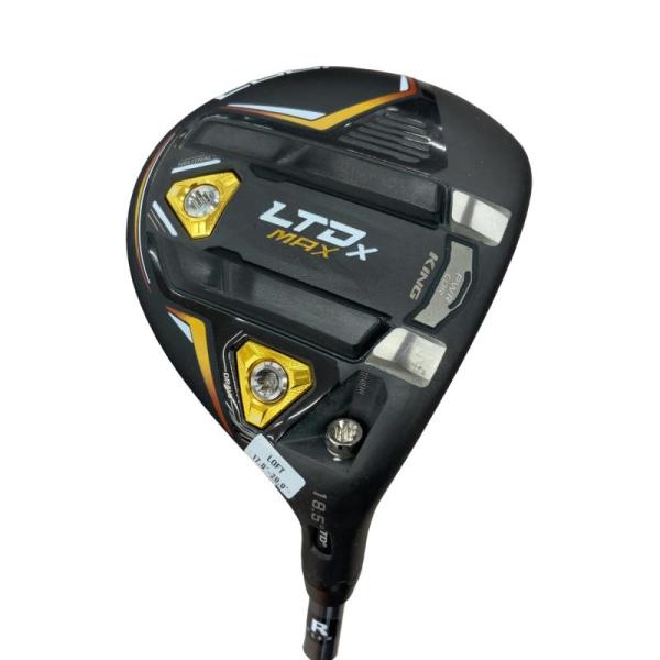 中古　Bランク　コブラ　ＫＩＮＧ　ＫＩＮＧ　ＬＴＤｘ　ＭＡＸ　５Ｗ（ブラック）　フェアウェイウッド　ＳＰＥＥＤＥＲ　ＮＸ　ｆｏｒ　Ｃｏｂｒａ（ＦＷ） 　フレックスＲ ロフト角:18.50