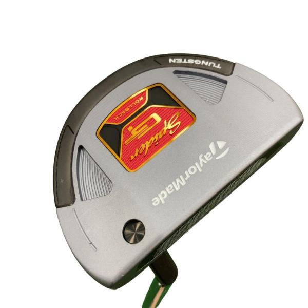 中古　Bランク　テーラーメイド　Ｓｐｉｄｅｒ　ＧＴ　Ｓｐｉｄｅｒ　ＧＴ　ＲＯＬＬＢＡＣＫ　ＳＩＬＶＥＲ　スモールスラント　３４インチ　パター　スチール 　フレックスその他 ロフト角:3.00