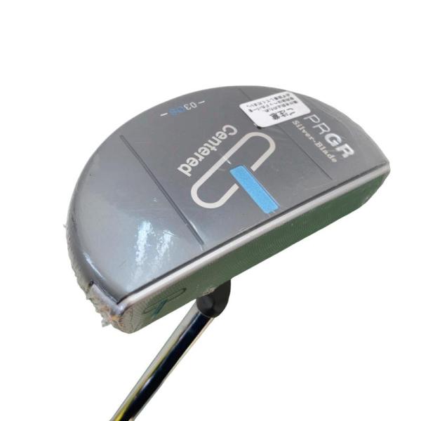 中古　Nランク　プロギア　ＳＩＬＶＥＲ−ＢＬＡＤＥ　Ｃｅｎｔｅｒｅｄ　ＳＩＬＶＥＲ−ＢＬＡＤＥ　Ｃｅｎｔｅｒｅｄ　０３ＯＳ　３４インチ　パター　スチール 　フレックスその他 ロフト角:3.00