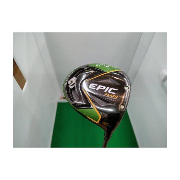 中古　Cランク　キャロウェイ　ＥＰＩＣ　ＦＬＡＳＨ　ＥＰＩＣ　ＦＬＡＳＨ　ＳＴＡＲ　　９．５°　ドライバー　Ｓｐｅｅｄｅｒ　ＥＶＯＬＵＴＩＯＮ　ｆｏｒ　ＣＷ（ドライバー） 　フレックスＳ ロフト角:9.50