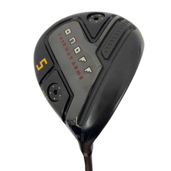 中古　Cランク　ダイワ（グローブライド）　ＯＮＯＦＦ　ＯＮＯＦＦ　ＡＲＭＳ（２０２４）　ＫＵＲＯ　５Ｗ　フェアウェイウッド　ＣＢＴ−６２４Ｆ 　フレックスＳ ロフト角:18.00