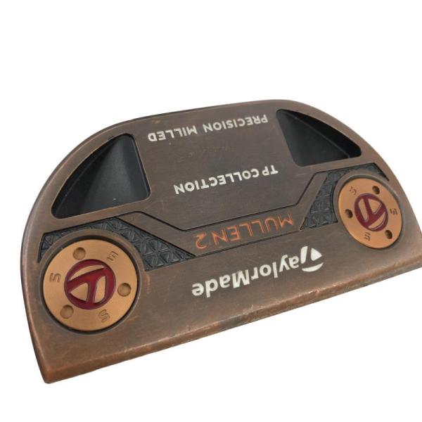 中古　Cランク　テーラーメイド　ＴＰ　ＣＯＬＬＥＣＴＩＯＮ　ＴＰ　ＣＯＬＬＥＣＴＩＯＮ　ＭＵＬＬＥＮ　３３インチ　パター　スチール 　フレックスその他 ロフト角:3.50