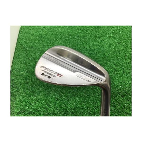 中古　Cランク　ＰＲＯＴＯ−ＣＯＮＣＥＰＴ　ＰＲＯＴＯ−ＣＯＮＣＥＰＴ　ＰＲＯＴＯ−ＣＯＮＣＥＰＴ　ＦＯＲＧＥＤ　ＷＥＤＧＥ（メッキ）　５８°／１２°　ウェッジ　純正特注シャフト 　フレックスその他 ロフト角:58.00