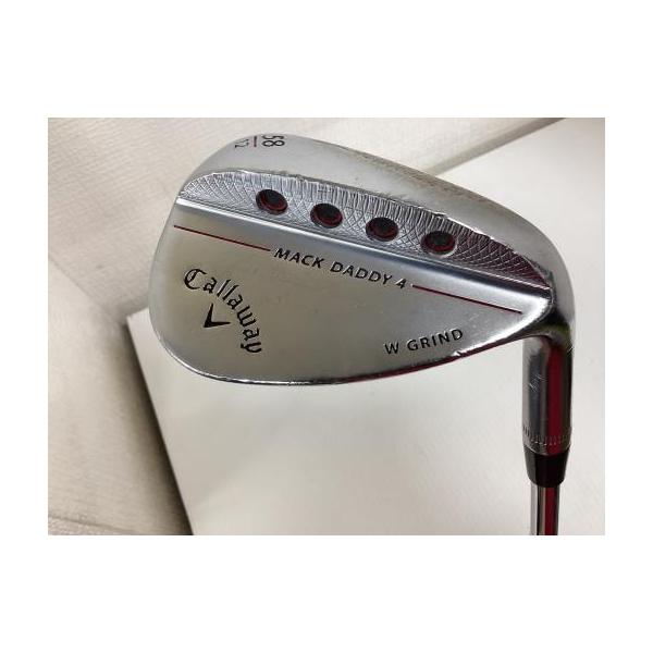 中古　Dランク　キャロウェイ　ＭＡＣＫ　ＤＡＤＤＹ　ＭＡＣＫ　ＤＡＤＤＹ　４　クロムメッキ　５８°／１２°Ｗ　ウェッジ　ＮＳ　ＰＲＯ　ＭＯＤＵＳ３　ＴＯＵＲ１２０ 　フレックスＳ ロフト角:58.00