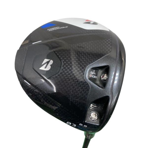 中古　Cランク　ブリヂストン　ＢＲＩＤＧＥＳＴＯＮＥ　ＢＲＩＤＧＥＳＴＯＮＥ　Ｂ３　ＭＡＸ　　９．５°　ドライバー　ＶＡＮＱＵＩＳＨ　ＢＳ４０　ｆｏｒ　ＭＡＸ（ＤＲ） 　フレックスＳ ロフト角:9.50