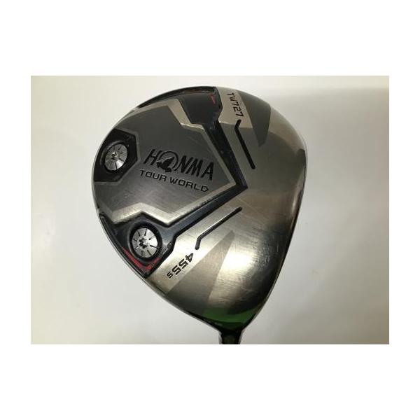 中古　Cランク　本間ゴルフ　ＴＯＵＲ　ＷＯＲＬＤ　ＴＯＵＲ　ＷＯＲＬＤ　ＴＷ７２７　４５５Ｓ　　９．５°　ドライバー　純正特注シャフト 　フレックスＳ ロフト角:9.50