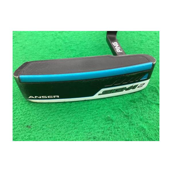 中古　Cランク　ピン　ＳＩＧＭＡ　２　ＳＩＧＭＡ　２　ＡＮＳＥＲ　ステルス　３４インチ（ＰＰ５８）　パター　オリジナルカーボン 　フレックスその他 ロフト角:3.00