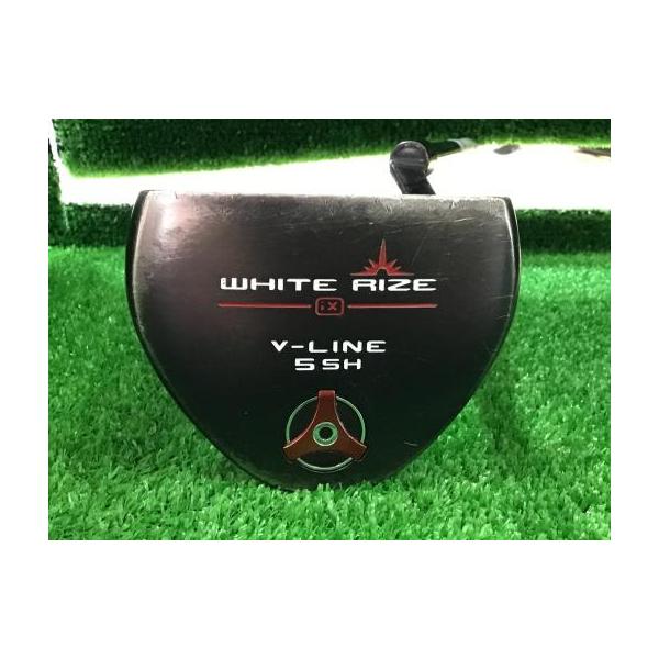 中古　Dランク　オデッセイ　ＷＨＩＴＥ　ＲＩＺＥ　ｉｘ　ＷＨＩＴＥ　ＲＩＺＥ　ｉｘ　Ｖ−ＬＩＮＥ　＃５ＳＨ　３３インチ　パター　スチール 　フレックスその他 ロフト角:3.00