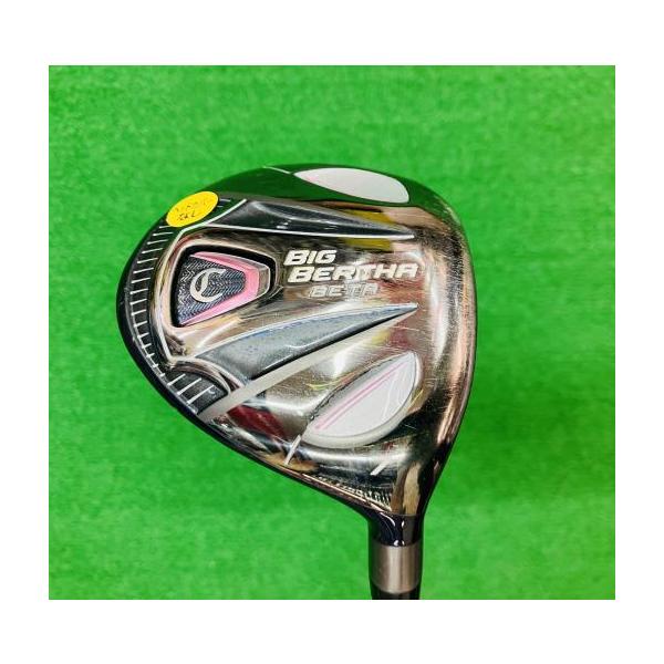 中古　Cランク　キャロウェイ　ＢＩＧ　ＢＥＲＴＨＡ　ＢＩＧ　ＢＥＲＴＨＡ（２０１６）　ＢＥＴＡ　７Ｗ　レディース　フェアウェイウッド　ＧＰ　ｆｏｒ　ＢＩＧ　ＢＥＲＴＨＡ（フェアウェイ） 　フレックスＡ ロフト角:22.00