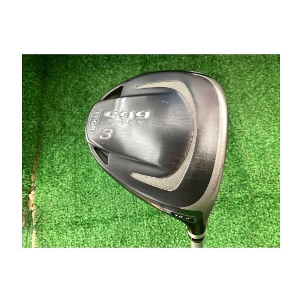 中古　Dランク　プロギア　ｅｇｇ　ｅｇｇ　Ｍ．Ｆ．Ｄ　ＳＰＯＯＮ　３Ｗ（１６．５°）　フェアウェイウッド　ｅｇｇオリジナルカーボン 　フレックスＲ ロフト角:16.50