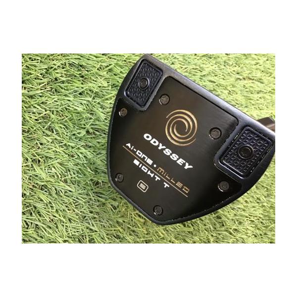中古　Cランク　オデッセイ　Ａｉ−ＯＮＥ・ＭＩＬＬＥＤ　Ａｉ−ＯＮＥ・ＭＩＬＬＥＤ　ＥＩＧＨＴ　Ｔ　３４インチ　パター　ＳＴＲＯＫＥ　ＬＡＢ　９０　スチール 　フレックスその他 ロフト角:3.00