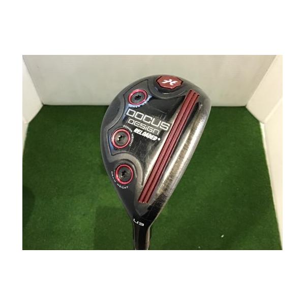 中古　Cランク　ＤＯＣＵＳ　ＤＯＣＵＳ　ＤＥＳＩＧＮ　ＤＯＣＵＳ　ＤＥＳＩＧＮ　ＲＥＬＯＡＤＥＤ＋（ブラック）　Ｕ３　ユーティリティ　純正特注シャフト 　フレックスその他 ロフト角:20.50