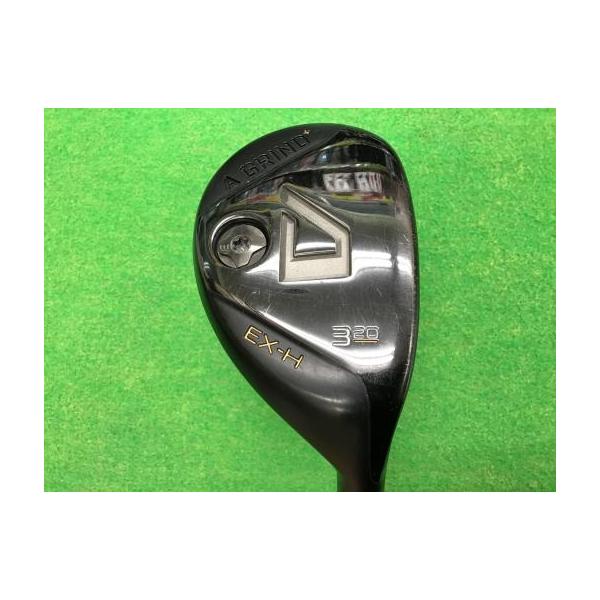 中古　Cランク　Ａ　ＤＥＳＩＧＮ　ＧＯＬＦ　Ａ　ＧＲＩＮＤ＋　Ａ　ＧＲＩＮＤ＋　ＥＸ−Ｈ　Ｕ３　ユーティリティ　リシャフト 　フレックスその他 ロフト角:20.00