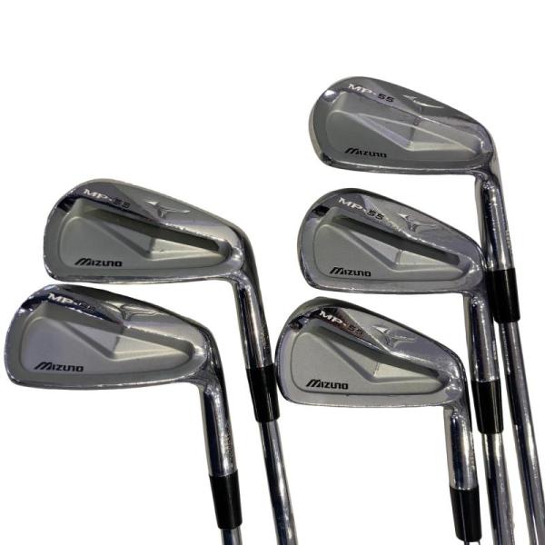 中古　Cランク　ミズノ　ＭＰ　ＭＰ−５５　６Ｓ（実本数：６本セット）　アイアンセット　純正特注シャフト 　フレックスＲ ロフト角:25.00