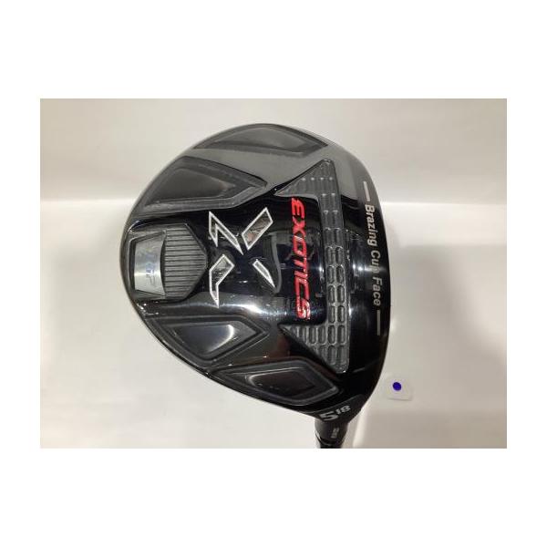 中古　Cランク　ツアーエッジ エキゾチック エキゾチックス XCG-7 EXOTICS XCG-7 5W フェアウェイウッド 純正特注シャフト 0インチ フレックスR ロフト角:18