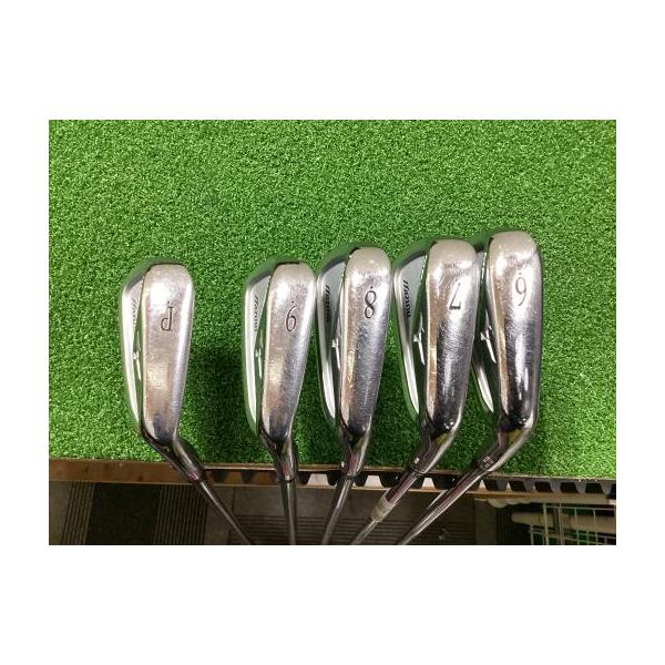 中古　Cランク　ミズノ　ＭＰ　ＭＰ−５５　６Ｓ（実本数：５本セット）　アイアンセット　純正特注シャフト 　フレックスＸ ロフト角:25.00