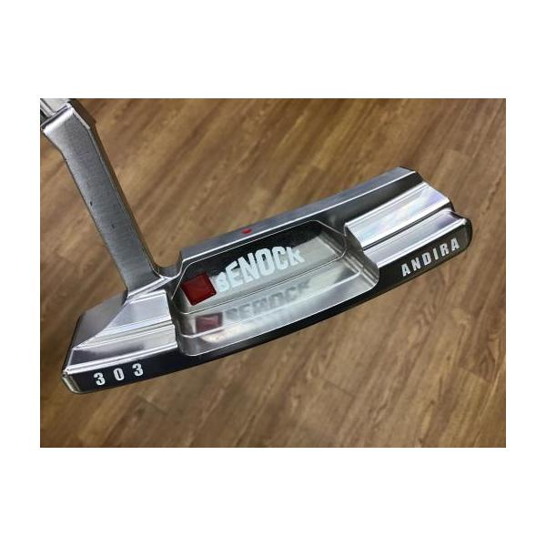 中古　Cランク　ＢＥＮＯＣＫ　ＢＥＮＯＣＫ　ＢＥＮＯＣＫ　ＡＮＤＩＲＡ（カスタム）　パター　純正特注シャフト 　フレックスその他 ロフト角:0.00