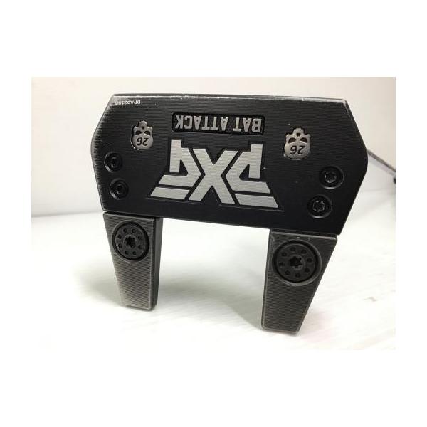 中古　Cランク　ＰＸＧ　ＢＡＴＴＬＥ　ＲＥＡＤＹ　ＢＡＴＴＬＥ　ＲＥＡＤＹ　ＢＡＴ　ＡＴＴＡＣＫ（クランク）　パター　スチール 　フレックスその他 ロフト角:3.00