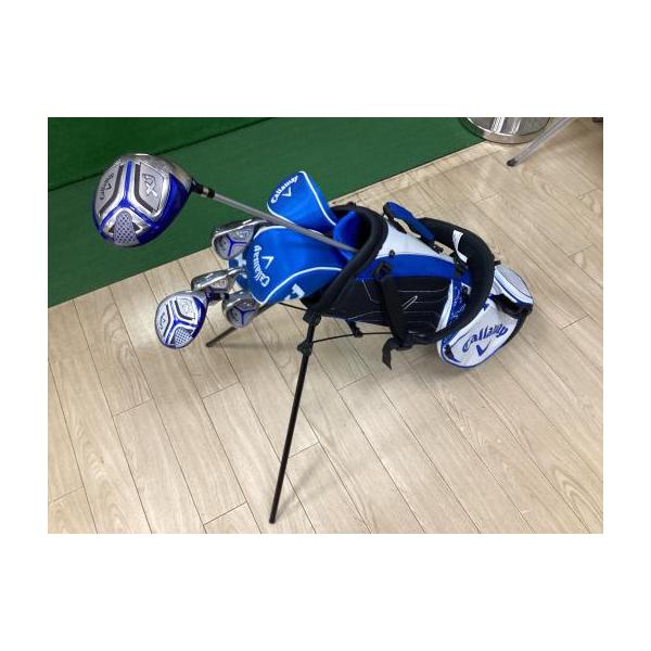 中古　Cランク　キャロウェイ　ＸＪ　ＳＥＲＩＥＳ　ＸＪ　ＳＥＲＩＥＳ（２０１８）　１１５ｃｍ〜１３５ｃｍ　６Ｓ（実本数：６本セット）　クラブセット　ＧＲＡＰＨＩＴＥ 　フレックスその他 ロフト角:36.00