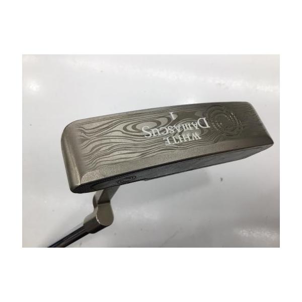 中古　Dランク　オデッセイ　ＷＨＩＴＥ　ＤＡＭＡＳＣＵＳ　ＷＨＩＴＥ　ＤＡＭＡＳＣＵＳ　＃１　３３インチ　パター　スチール 　フレックスその他 ロフト角:3.00