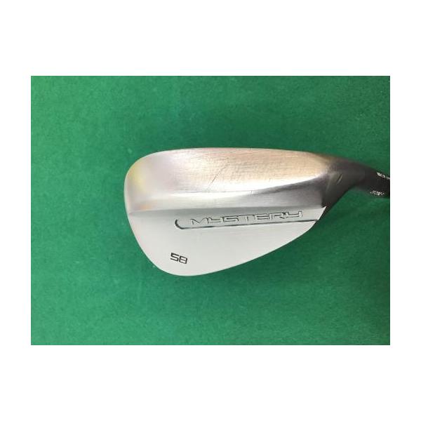 中古　Cランク　ミステリー（和宏エンタープライズ）　ＭＹＳＴＥＲＹ　ＭＹＳＴＥＲＹ　２１２ＭＦ（ホワイトクロムメッキ）　５８°　ウェッジ　純正特注シャフト 　フレックスＳ ロフト角:58.00
