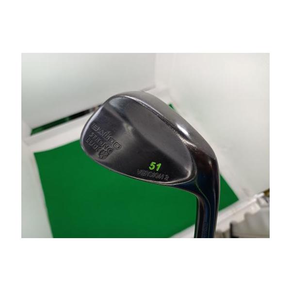 中古　Cランク　ＢＡＬＤＯ　ＢＡＬＤＯ　ＢＡＬＤＯ　ＳＴＲＯＮＧ　ＬＵＣＫ　ＶＥＲＳＩＯＮ　２　５１°　ウェッジ　リシャフト 　フレックスその他 ロフト角:51.00