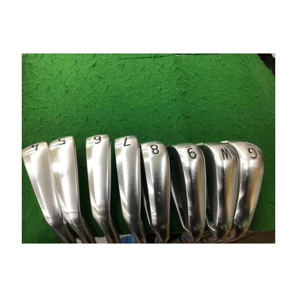 中古　Cランク　ＰＸＧ　ＰＸＧ　ＰＸＧ　０２１１ＣＯＲ２　１０Ｓ（実本数：８本セット）　アイアンセット　リシャフト 　フレックスその他 ロフト角:24.00