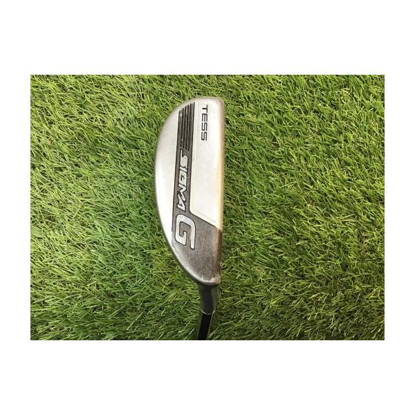 中古　Dランク　ピン　ＳＩＧＭＡ　Ｇ　ＳＩＧＭＡ　Ｇ　ＴＥＳＳ　３４インチ（ＰＰ６０）　パター　スチール 　フレックスその他 ロフト角:3.00