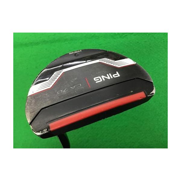 中古　Dランク　ピン　ＰＩＮＧ　ＰＩＮＧ　ＣＡ　７０（２０２１）　３４インチ（ＰＰ５８）　パター　スチール 　フレックスその他 ロフト角:3.00