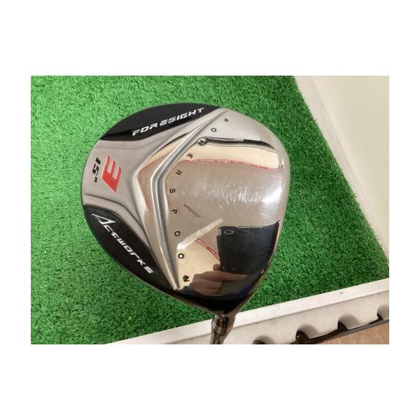 中古　Cランク　ワークスゴルフ アクトワークス FORESIGHT Actworks FORESIGHT 3W フェアウェイウッド WORKTEC FORESIGHTER 42インチ フレックスS ロフト角:15