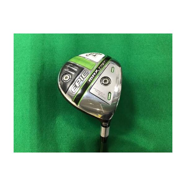 中古　Cランク　キャロウェイ　ＥＰＩＣ　ＥＰＩＣ　ＭＡＸ　ＦＡＳＴ　５Ｗ　フェアウェイウッド　Ｓｐｅｅｄｅｒ　ＥＶＯＬＵＴＩＯＮ　ｆｏｒ　ＣＷ　４０（２０２１　ＥＰＩＣ　ＦＷ） 　フレックスＳＲ ロフト角:18.00